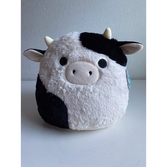 Squishmallows | Toys | Squishmallows Fuzzamallow Connor The Cow 6 In ...